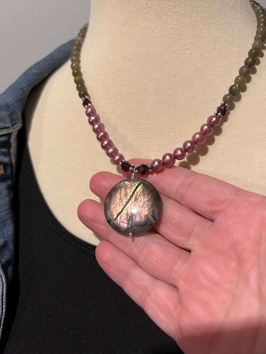 Verity Necklace | Unique Stone Jewelry | Terra Bella Jewelry